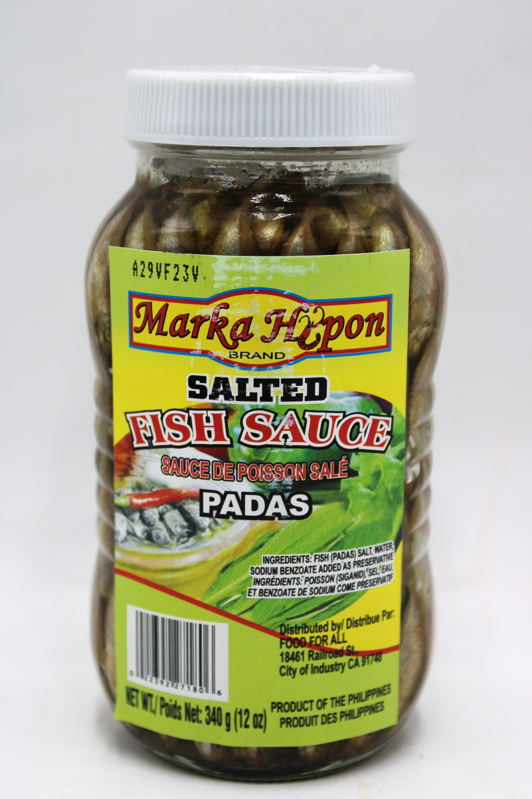 SALTED FISH SAUCE (PADAS) | Phil-Am Trading Inc.